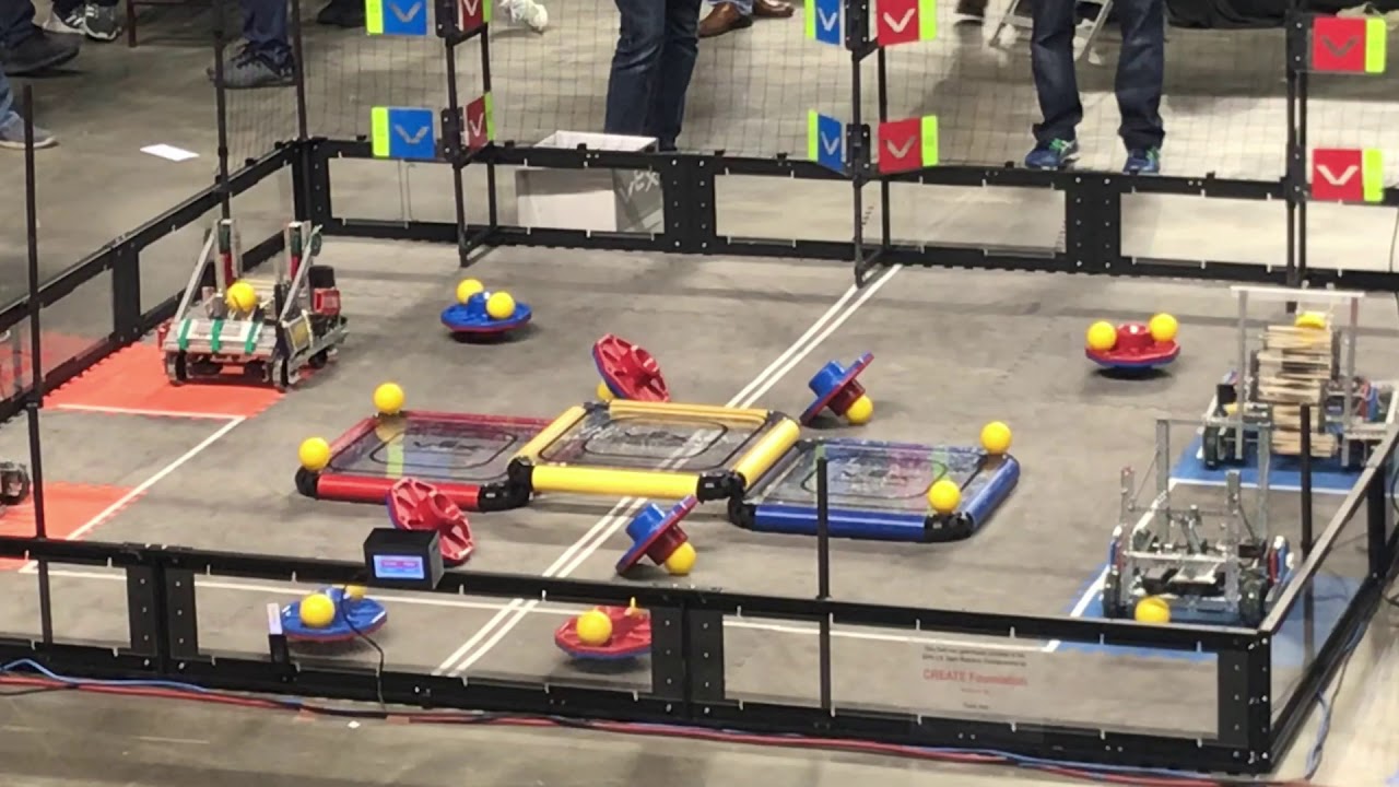 VEX Robotics Turning Point | US Open Blue Division (Some games, great ...