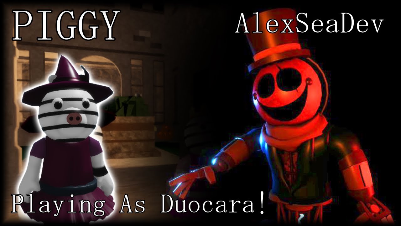 Playing As Duocara! (Piggy Mansion Map Update) - YouTube