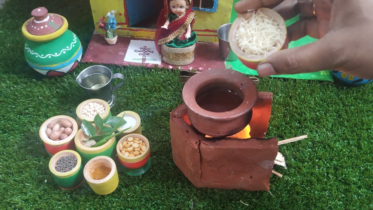 Miniature semya pulihora.. - YouTube