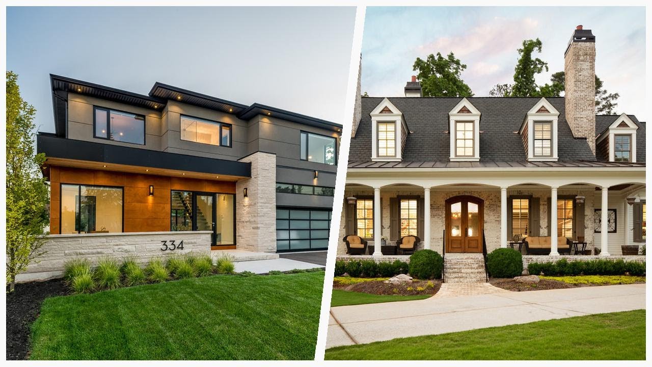 75 Two-story Mixed Siding Exterior Home Design Ideas You'll Love ⭐️ ...