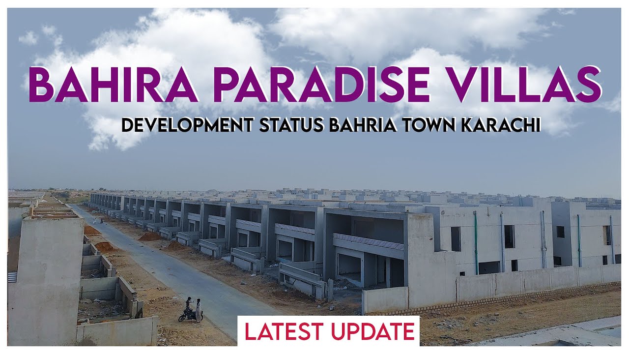 Bahira Paradise Villas Detail Tour Bahria town Karachi - YouTube