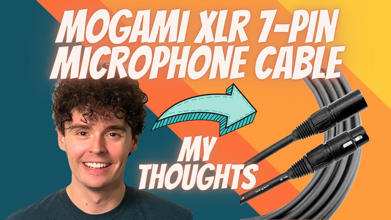 MXL-V69-CABLE1 MOGAMI XLR 7-Pin Microphone Cable (Review) - YouTube