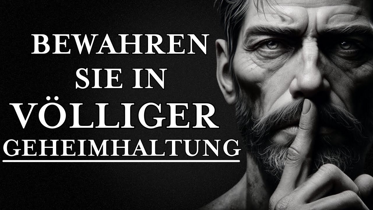 NIE diese 10 THEMEN diskutieren und wie ein STOIKER sein (MUSS ANSEHEN ...