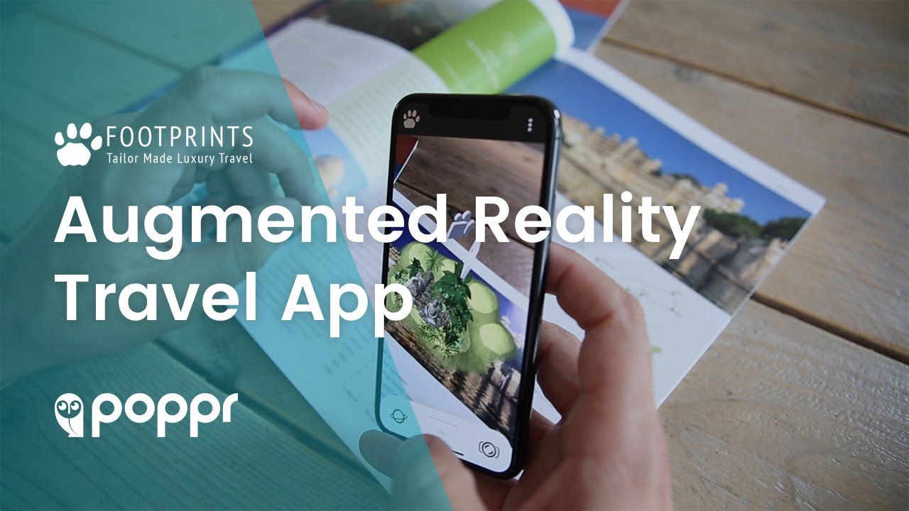 Augmented Reality Application for Travel - YouTube