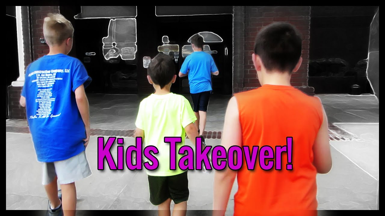 4 Kids Take Over Funhouse - YouTube