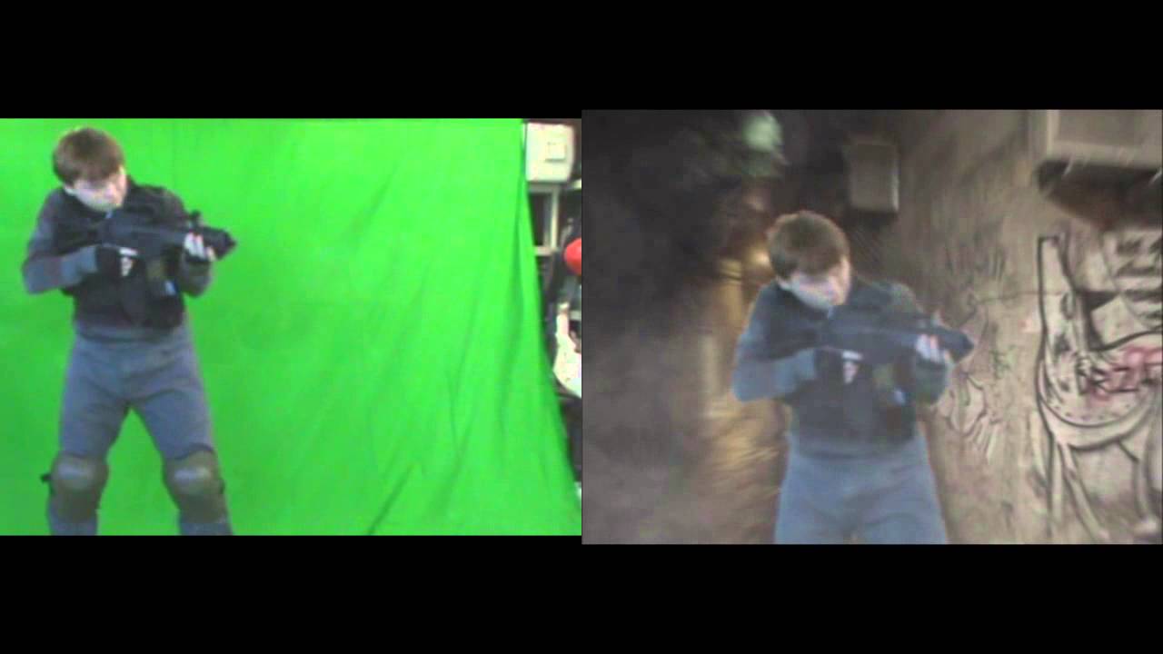Behind The Scenes Chroma Keying Test - YouTube