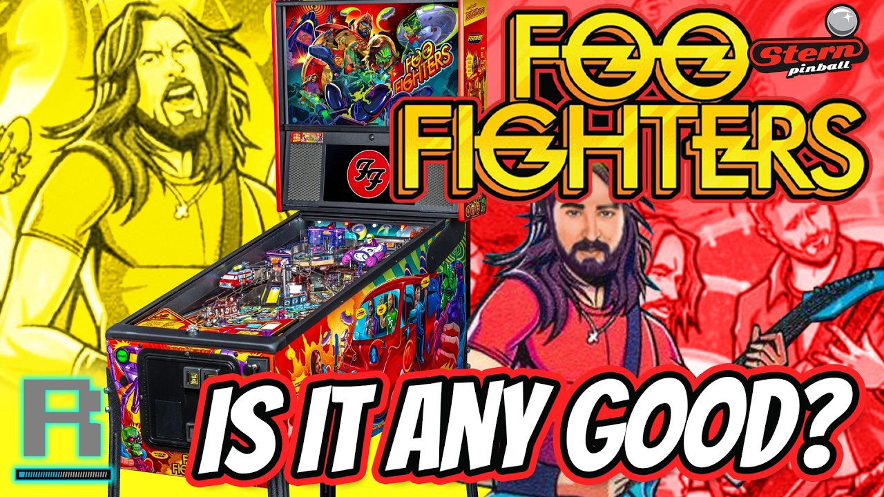 You Won't Believe the Features on This Foo Fighters Pinball Machine ...