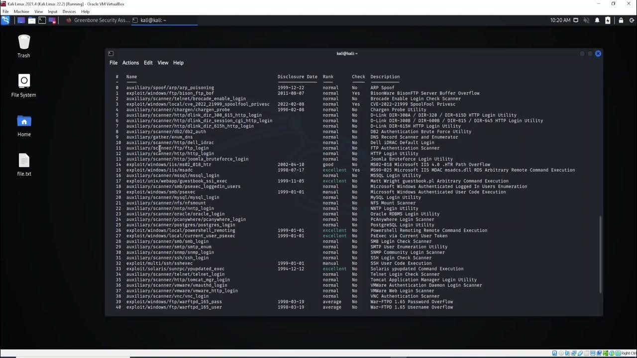 Modules in Metasploit - YouTube