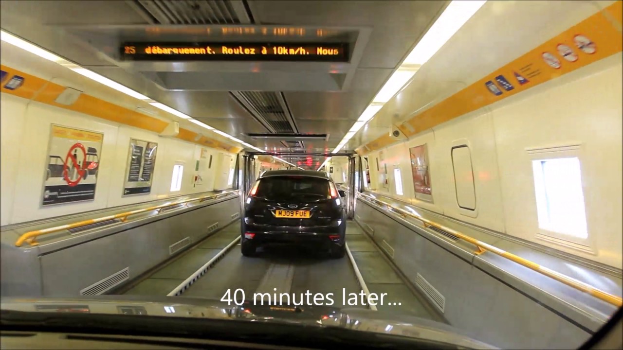 Eurotunnel From France To England 2017 YouTube