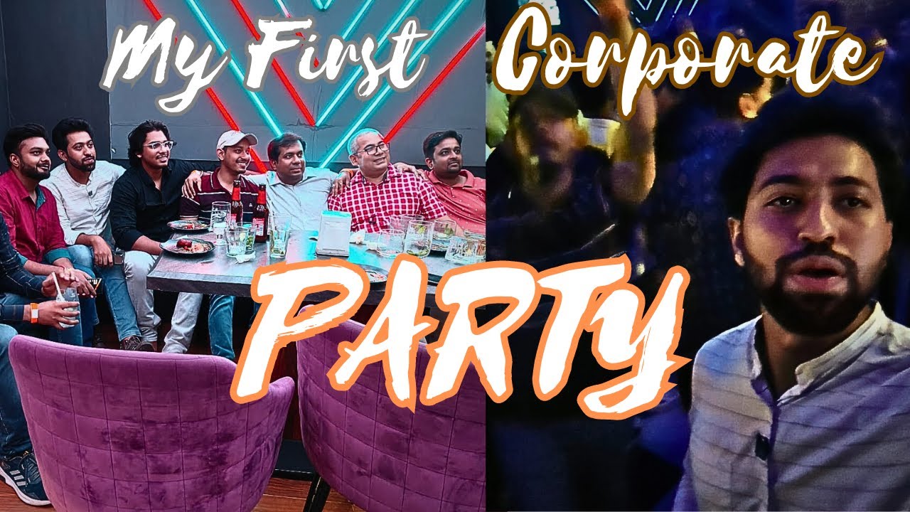 From Cubicles to Celebration : My Epic First Corporate Party 😍 ...