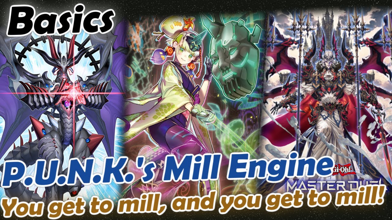 EVERYBODY gets to Mill! - 1.5-card mill 5+4 combo - P.U.N.K. | YuGiOh ...