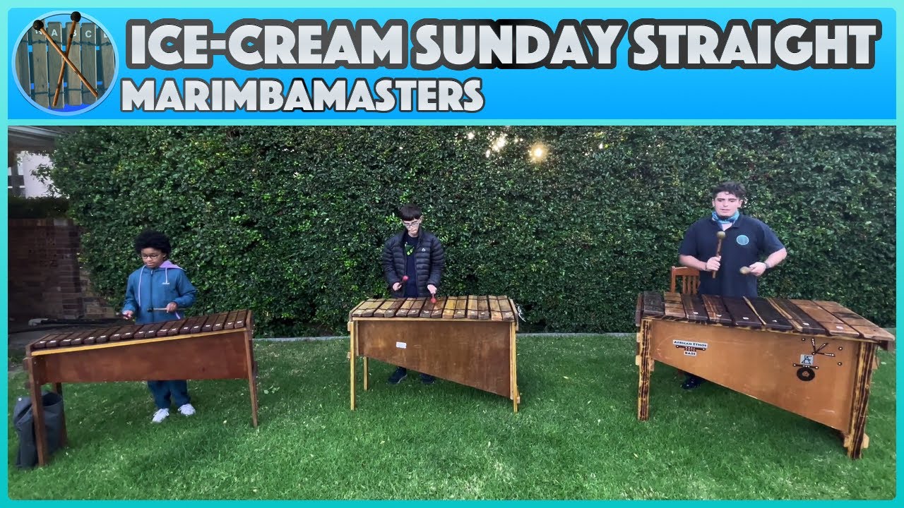 Ice-Cream Sunday Straight (Cover) | MarimbaMasters - YouTube