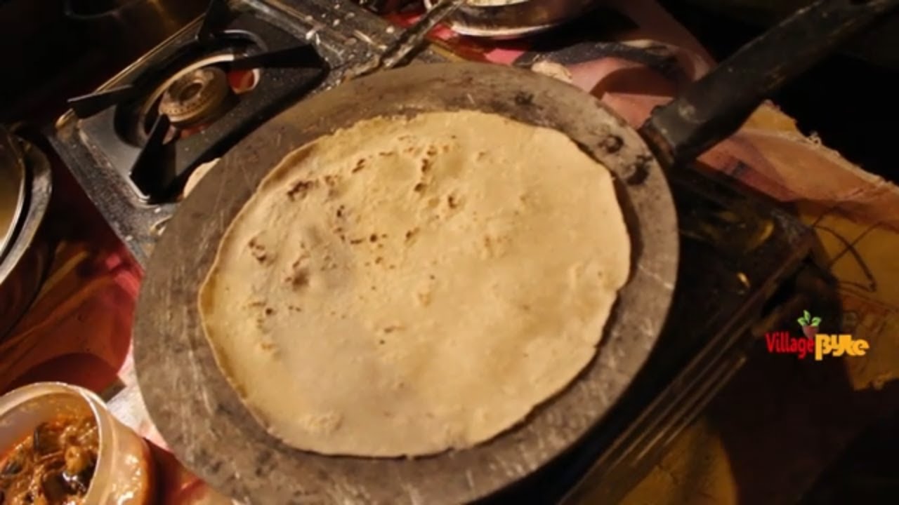 Village style Jawar flour roti/how to make Jowar rotti recipe in Telugu ...