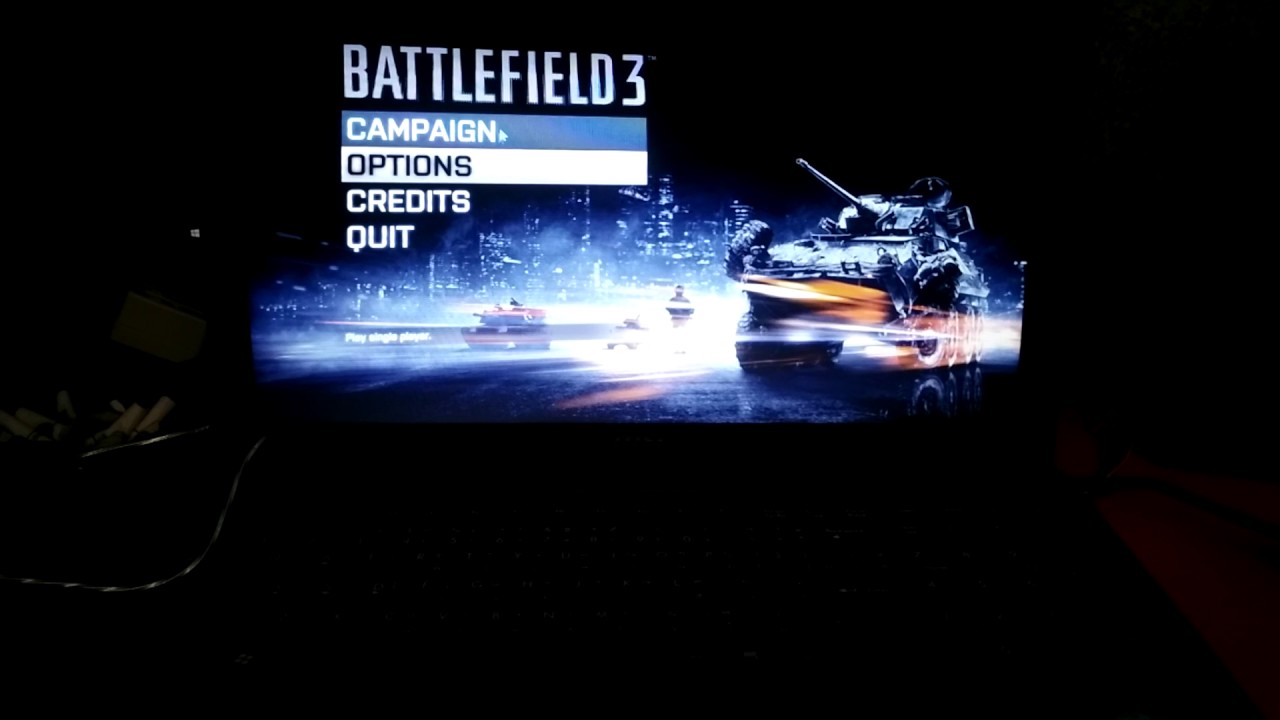 TEST BF3 การ์ดจอ Nvidia GT540M Part 1 By กวิน - YouTube