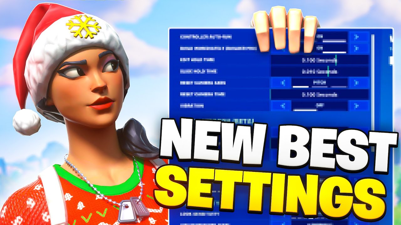 *NEW* BEST Settings For Fortnite Chapter 5! (PS4/PS5/Xbox/PC) - YouTube