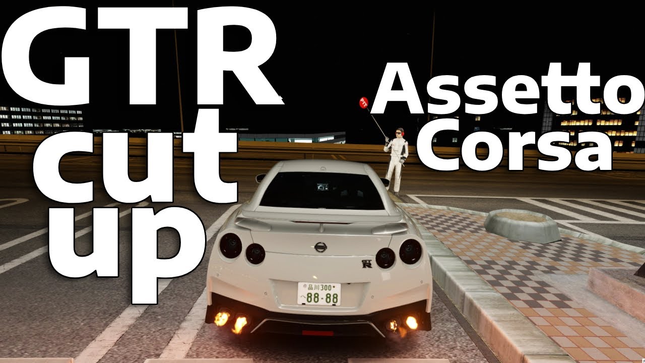 Cutting up in Nissan GT-R (FPV) | Assetto Corsa - YouTube