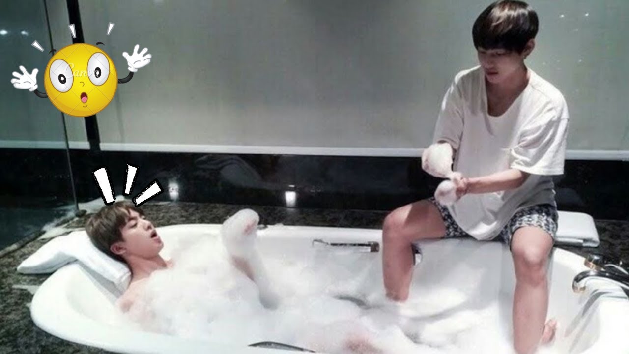 BTS’s Jin Was Once Taking A Shower, And He Got An Unexpected Surprise ...