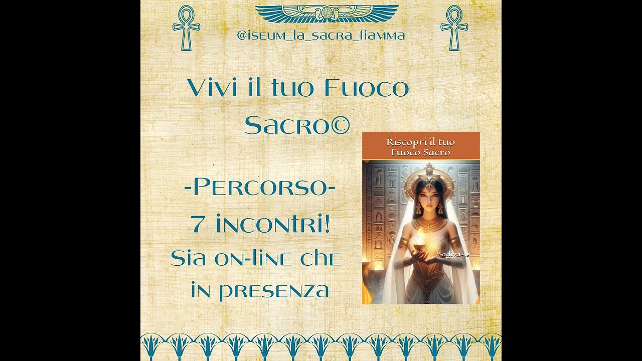 Vivi il tuo Fuoco Sacro - Percorso - YouTube