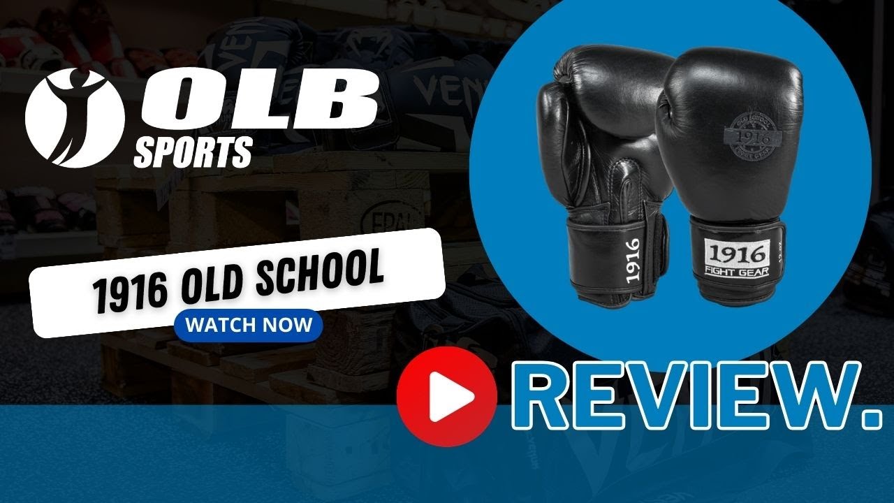 1916 Fight Gear old school pro bokshandschoenen review - YouTube