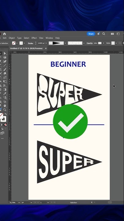 This Illustrator Trick Will Surprise Adobe illustrator text effect trick using width tool and ...