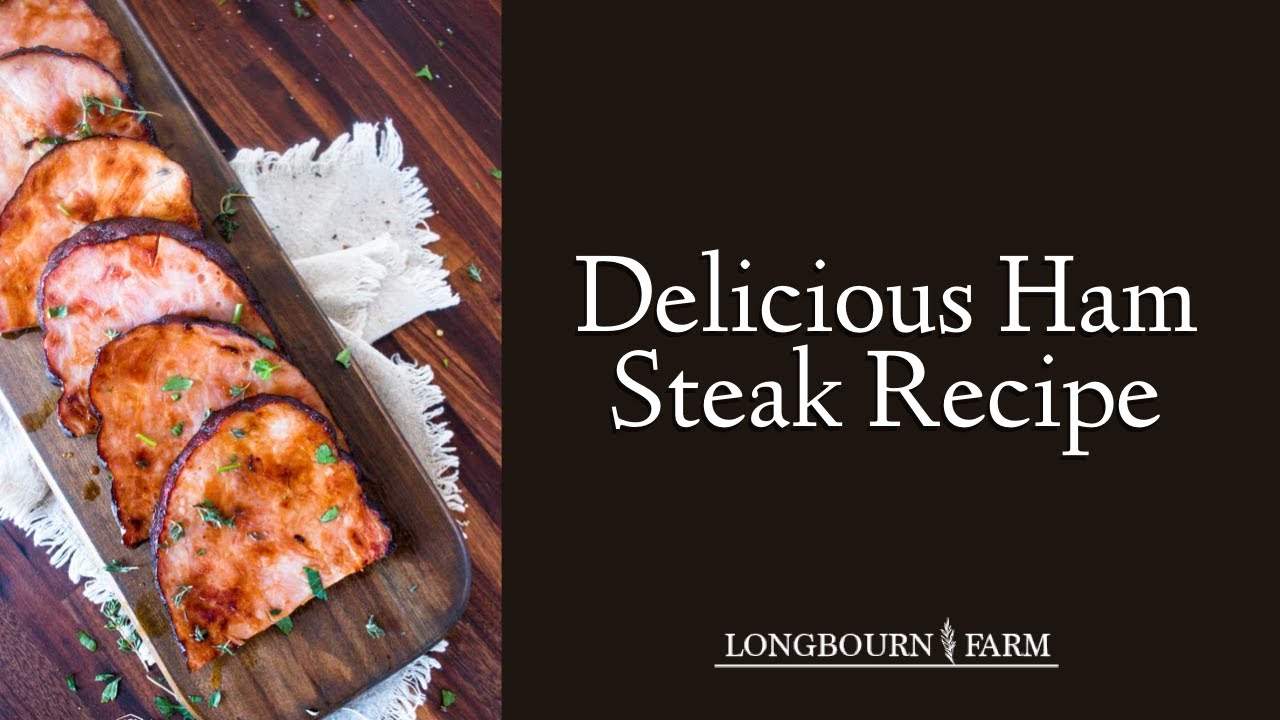Easy Easter Dinner Idea | Ham Steak Recipe - YouTube