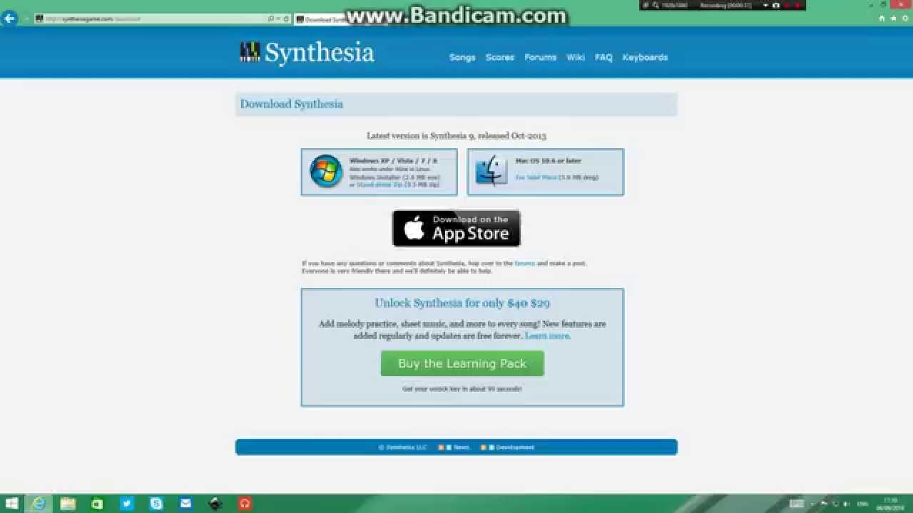 How to download and install Synthesia - YouTube