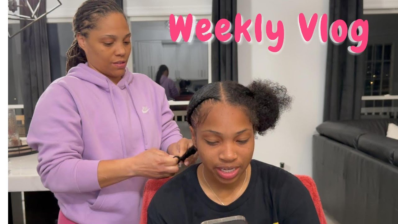 WEEKLY VLOG || LEXI'S MEET HAIR || KYRO GOES ON HIS 1ST RUN || A VISIT ...