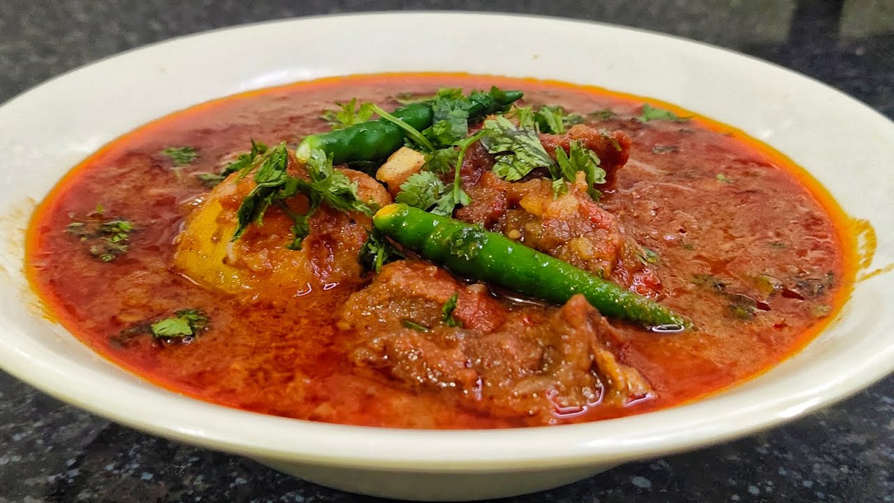 Mutton Gravy Recipe | Aloo Ghosh Recipe | By Cook with Shabana - YouTube