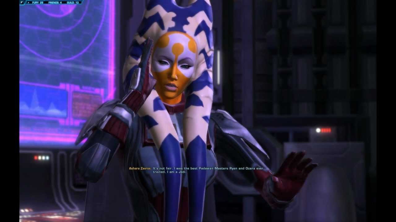 SWTOR - Companion - Ashara Zavros Part 1 (劇透!) (SPOILERS!) - YouTube