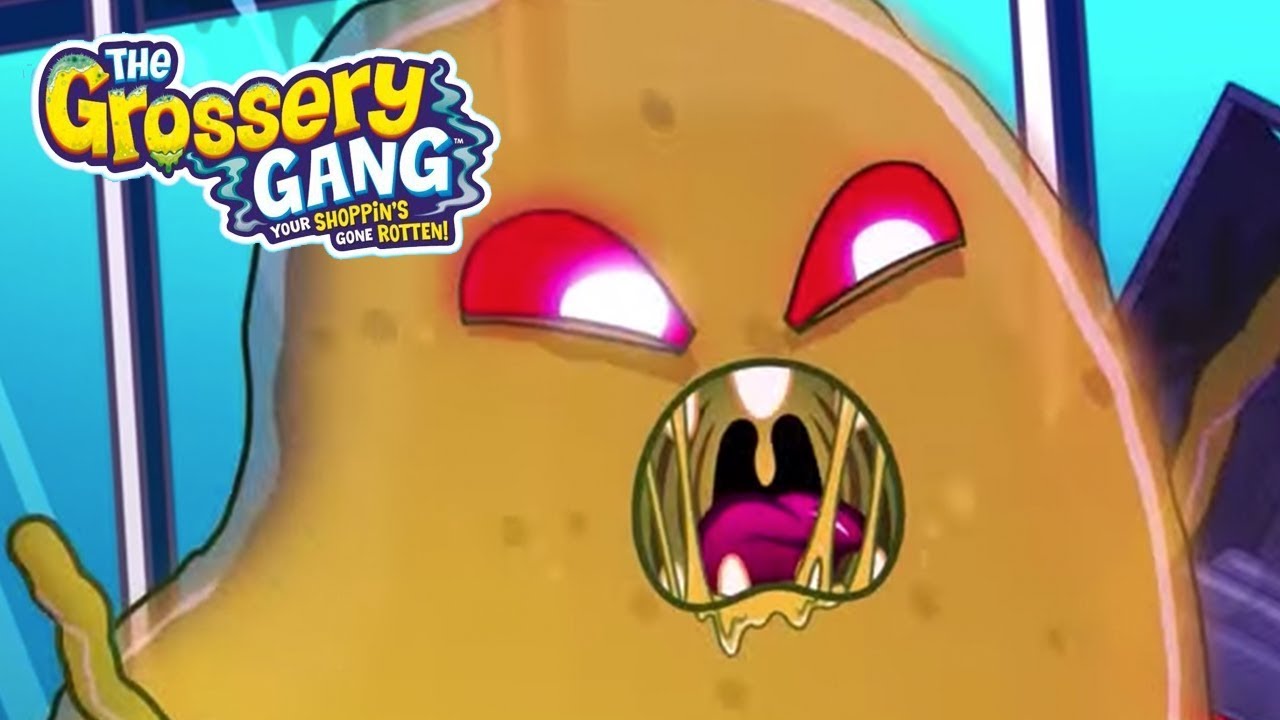Grossery Gang Cartoon | GIANT EVIL SLIME MONSTER | Videos For Kids ...