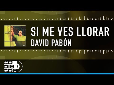 Si Me Ves Llorar, David Pabón -  Video Letra