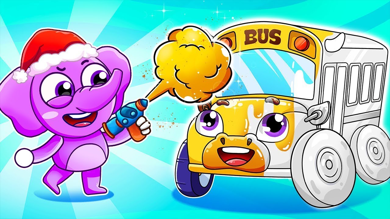 Rescue Team Lost Their Color Song 🚒 🚓 🚌 🚑 | Lamba Lamby Kids Songs ...