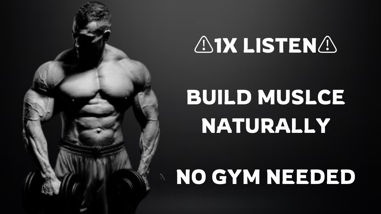 [WARNING] 1X LISTEN ONLY! VERY POWERFUL POTENT SUBLIMINAL! BUILD MUSCLE ...
