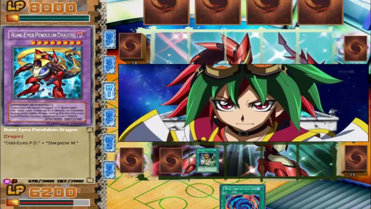 Yu-Gi-Oh! ARC-V Power of Chaos Yuya The Entertainment - ODD EYES PENDULUM DRAGON DECK - YouTube