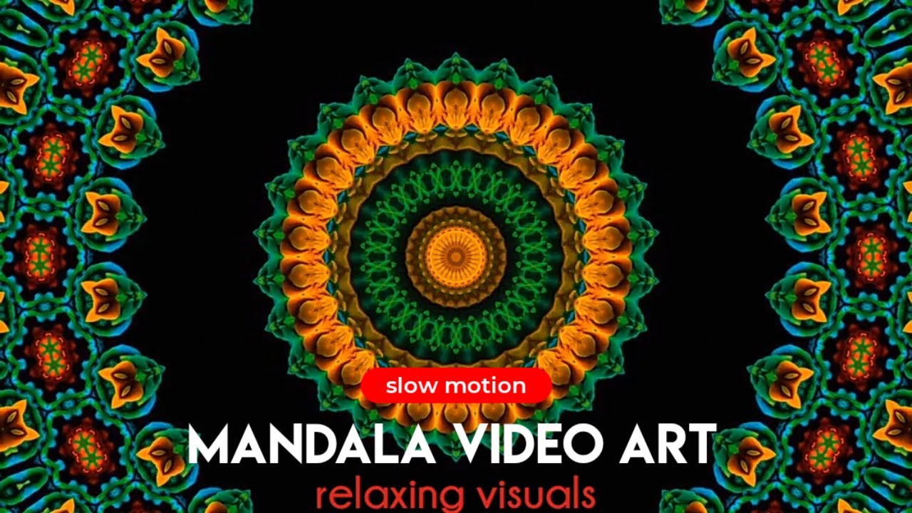 Mandala Visuals | Mandala Video Art | Chillout music | Mesmerizing ...