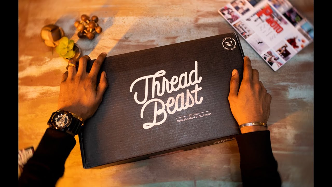 ThreadBeast Unboxing Feb Essentials package LIVE - YouTube