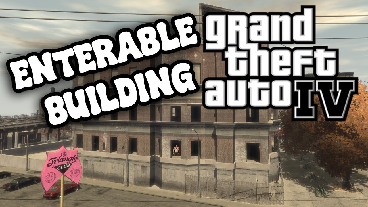 GTA IV - "Enterable" Building in Bohan - YouTube