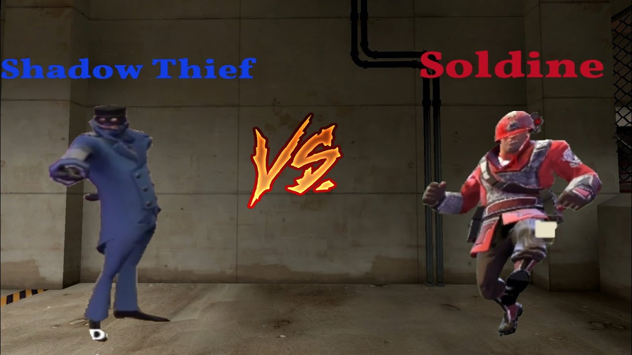 TF2 FF2 Bosses Battle - Shadow Thief VS Soldine - YouTube