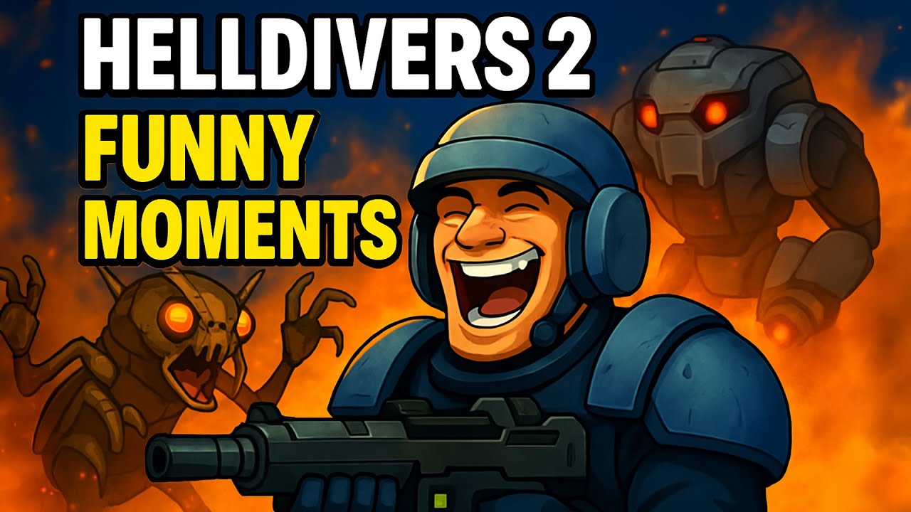 HELLDIVERS 2 - FUNNY MOMENTS - PART 7! 🗽 - YouTube