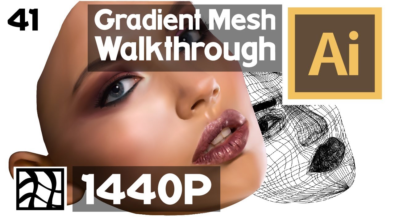 Gradient Mesh Advanced Tutorial - Learn Realistic Drawing (Adobe ...