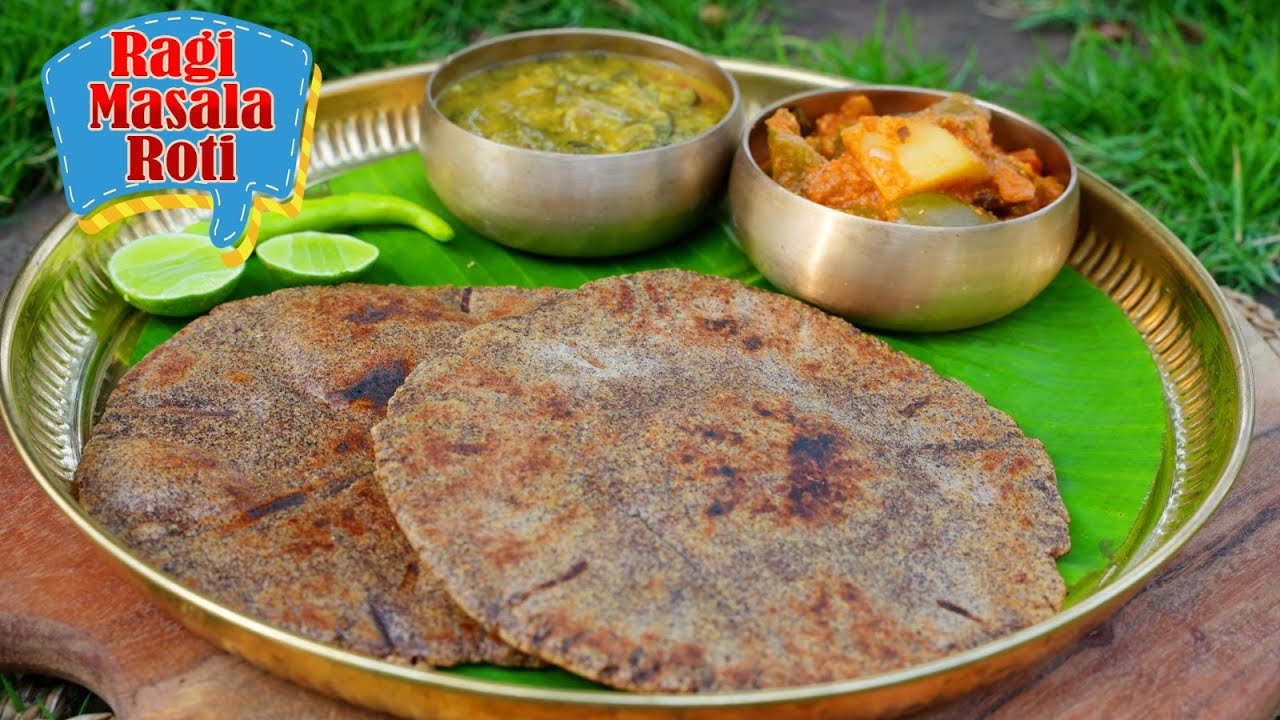Protein and Calcium Rich Roti | Healthy Ragi Masala Roti | Manthena's ...