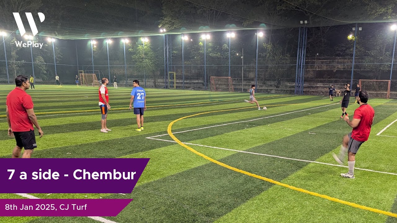 Football 7v7 Game at CJ Turf, Chembur, Mumbai on 8th January 2025 by ...