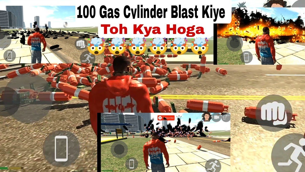 100 Gas Cylinder Blast Kiye Toh Kya Hoga🤯🤯 ||(Alfaiz Jalesari U2br) # ...