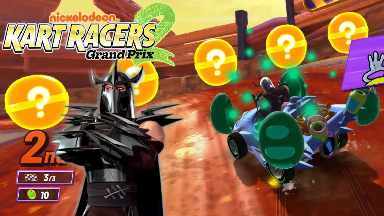 ARGHH! Cup Grand Prix as Shredder - Nickelodeon Kart Racers 2: Grand ...