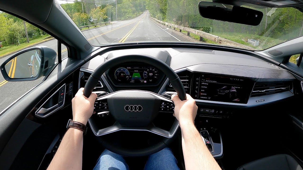 2024 Audi Q4 e-tron - POV Test Drive - YouTube