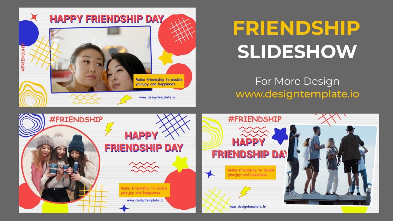 Friendship Slideshow After Effects Templates | Latest Slideshow ...