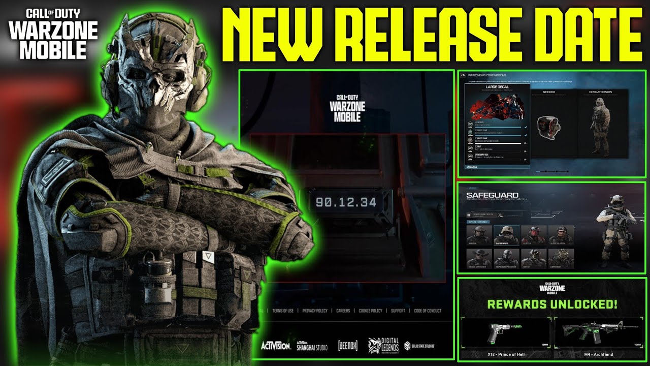 Warzone Mobile New Release Date (Global Launch Timer Started) Cod ...