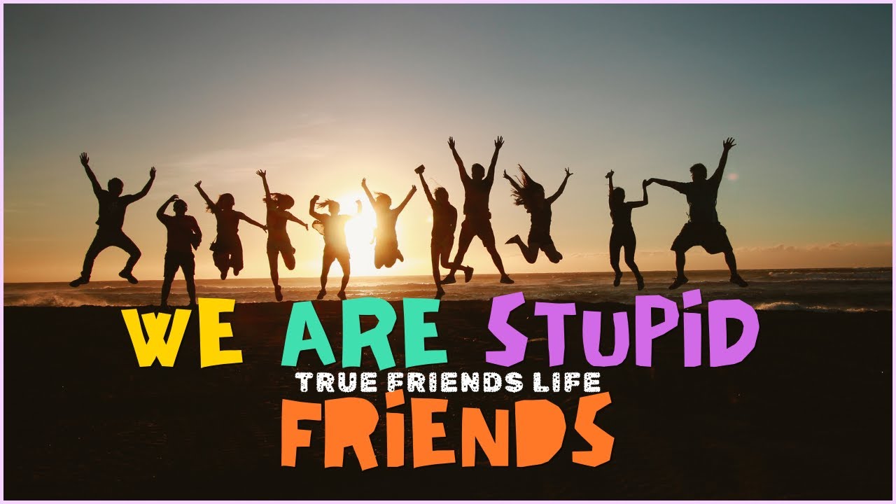 WE ARE STUPID FRIENDS🤣😄#saritaflowaves #friends #youtubevideos - YouTube