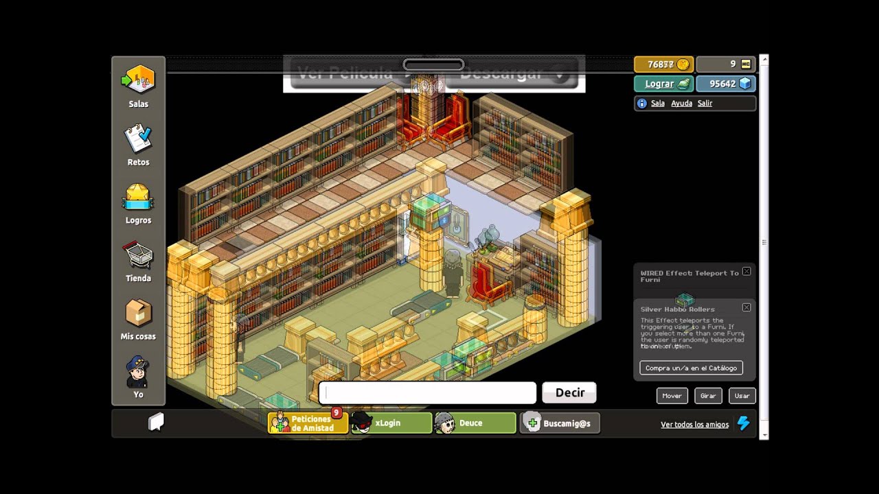 Construyendo: "La habbo biblioteca" - YouTube