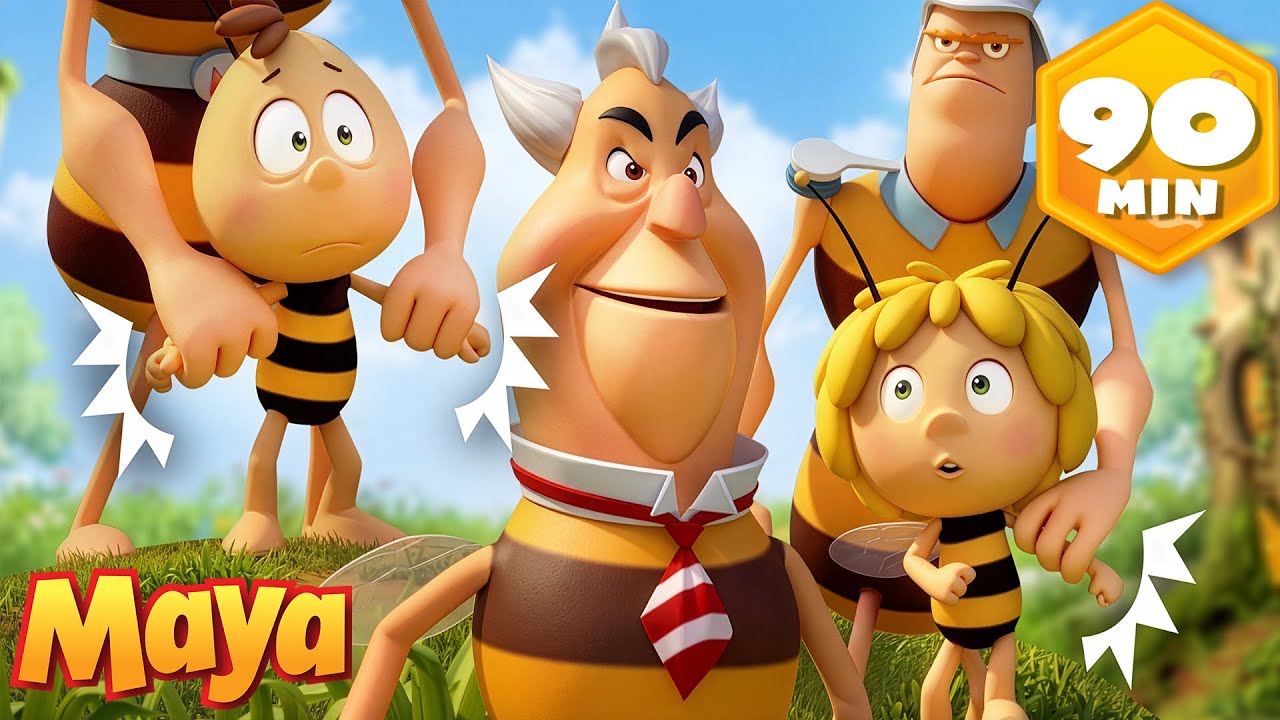 Beeswax Wants to Rule the Hive 🐝 Maya The Bee | Cartoon and video for ...